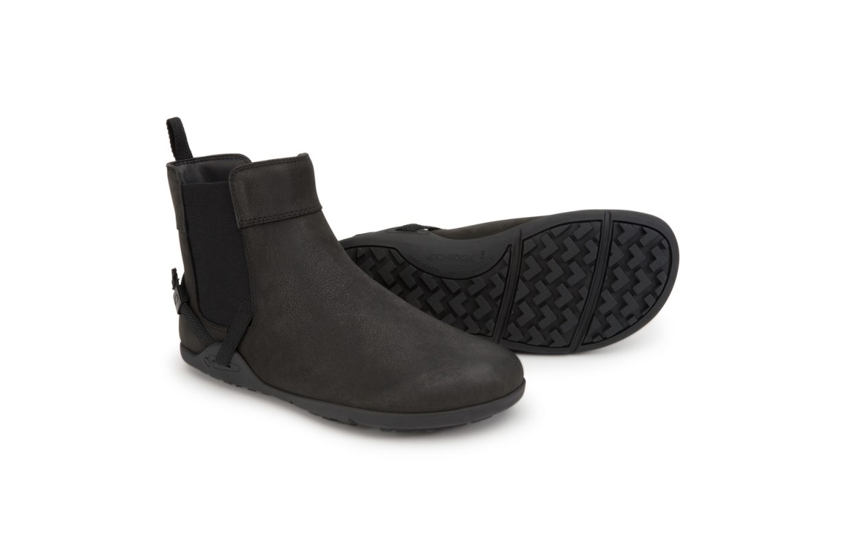 Xero Tari Chelsea Boot Black Barfußschuhe - Minimalschuh - miniMauken.de
